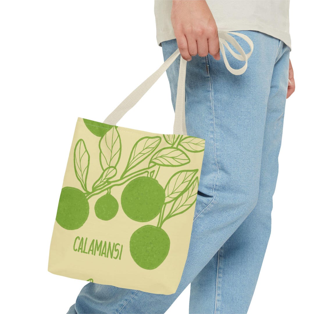 Filipino Calamansi Citrus Tote Bag - Filipino Gift, Philippines Grocery ...