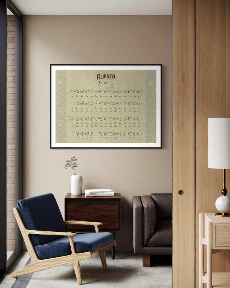 Filipino Baybayin Art, Philippines Poster, Pinoy Digital Donwload ...