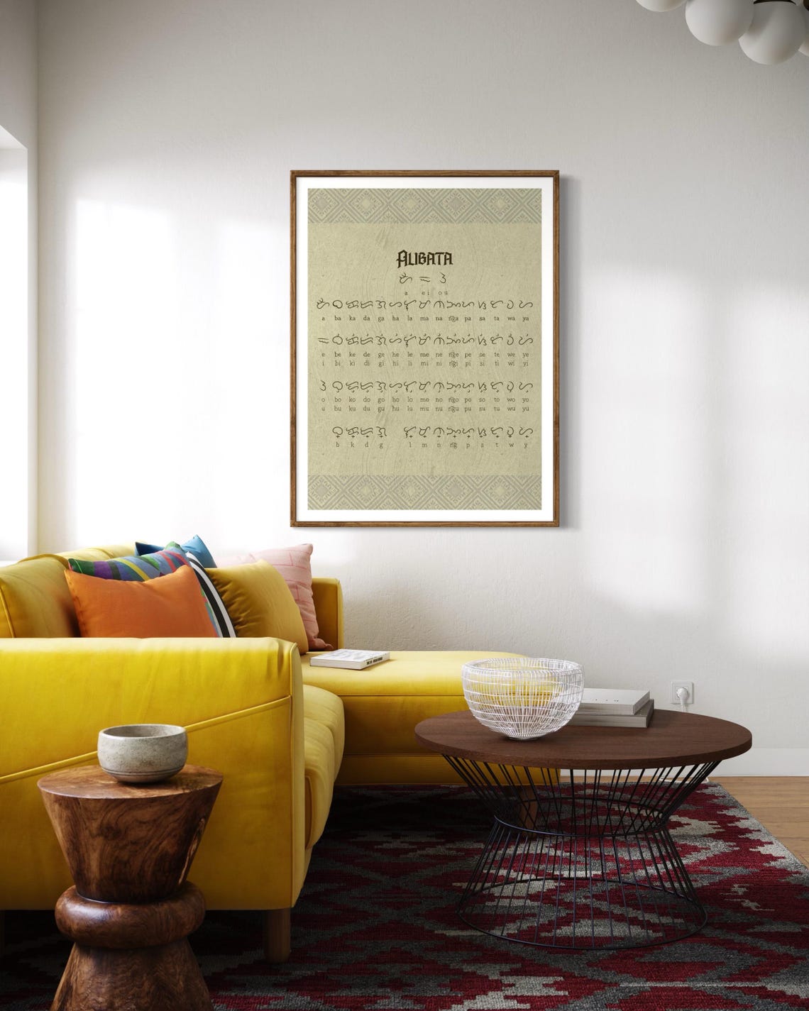 Filipino Baybayin Art, Philippines Poster, Pinoy Digital Donwload ...