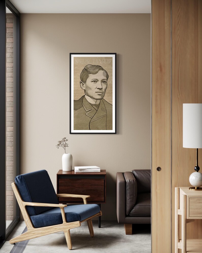 Jose Rizal Philippine National Hero, Filipino Digital Art Illustration ...