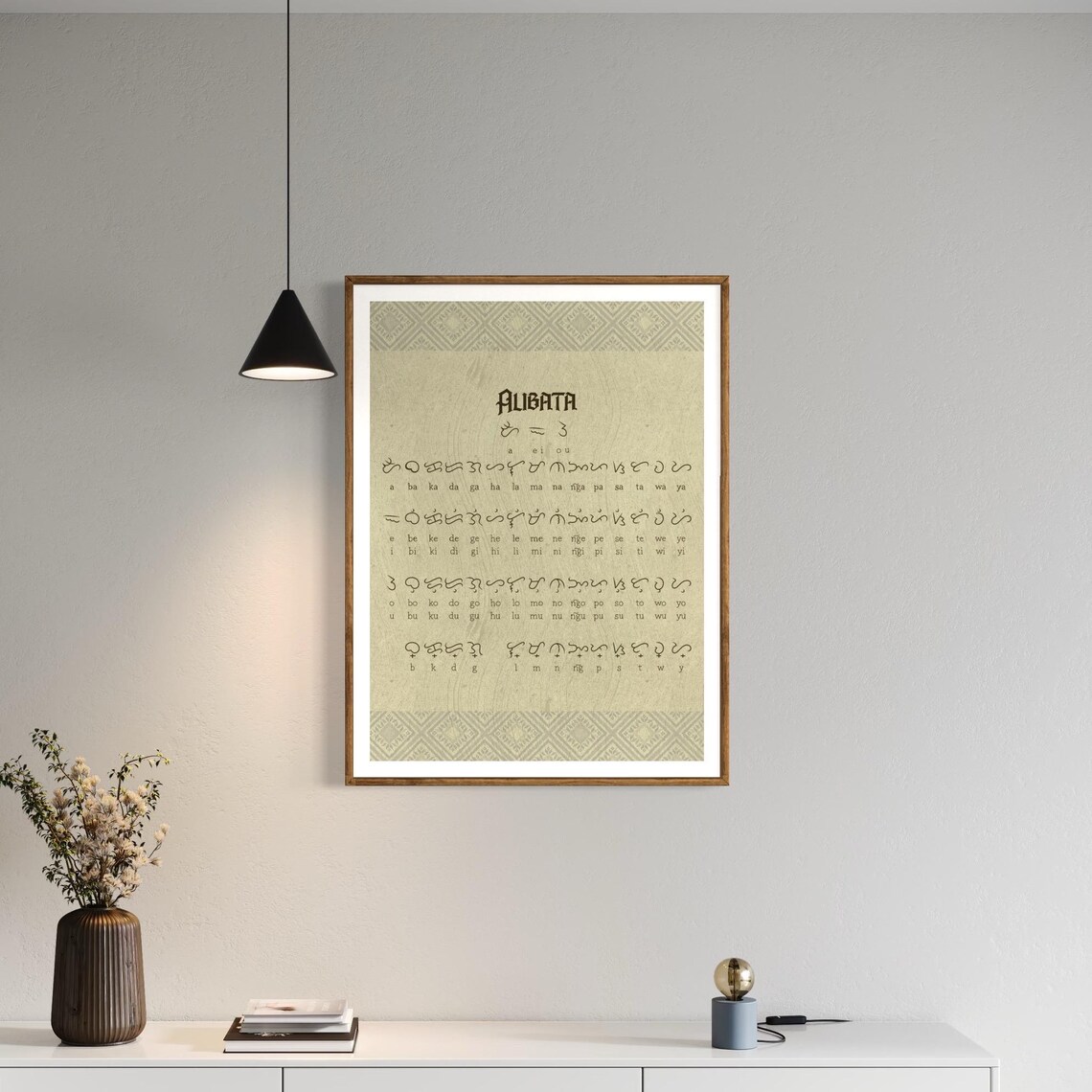 Filipino Baybayin Art, Philippines Poster, Pinoy Digital Donwload ...