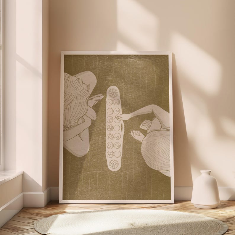 Filipino Sungka Game Poster Satin Poster | Philippines Tradition ...