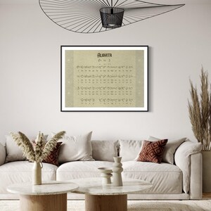 Filipino Baybayin Art, Philippines Poster, Pinoy Digital Donwload ...