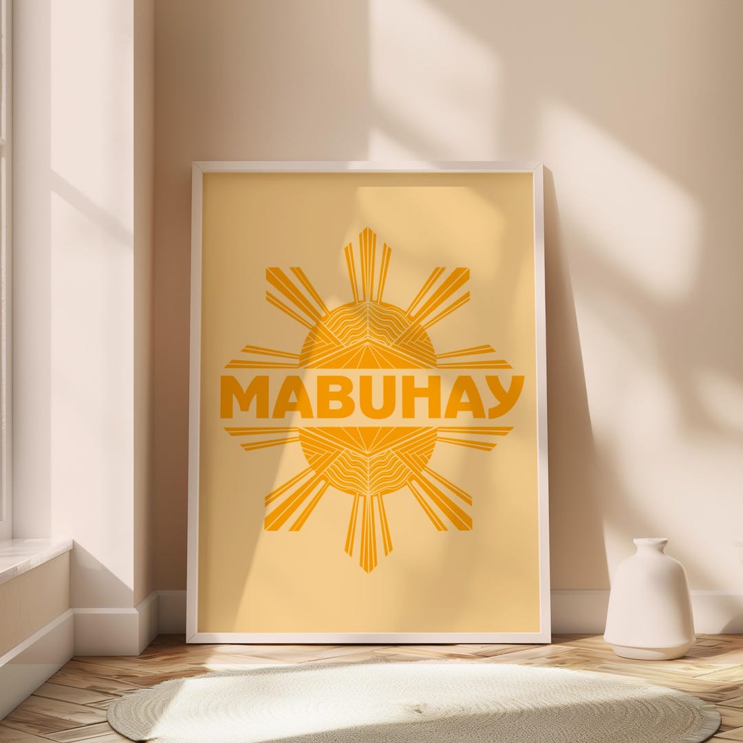 Filipino Welcome Art, Mabuhay Philippines, Filipino Culture Heritage ...