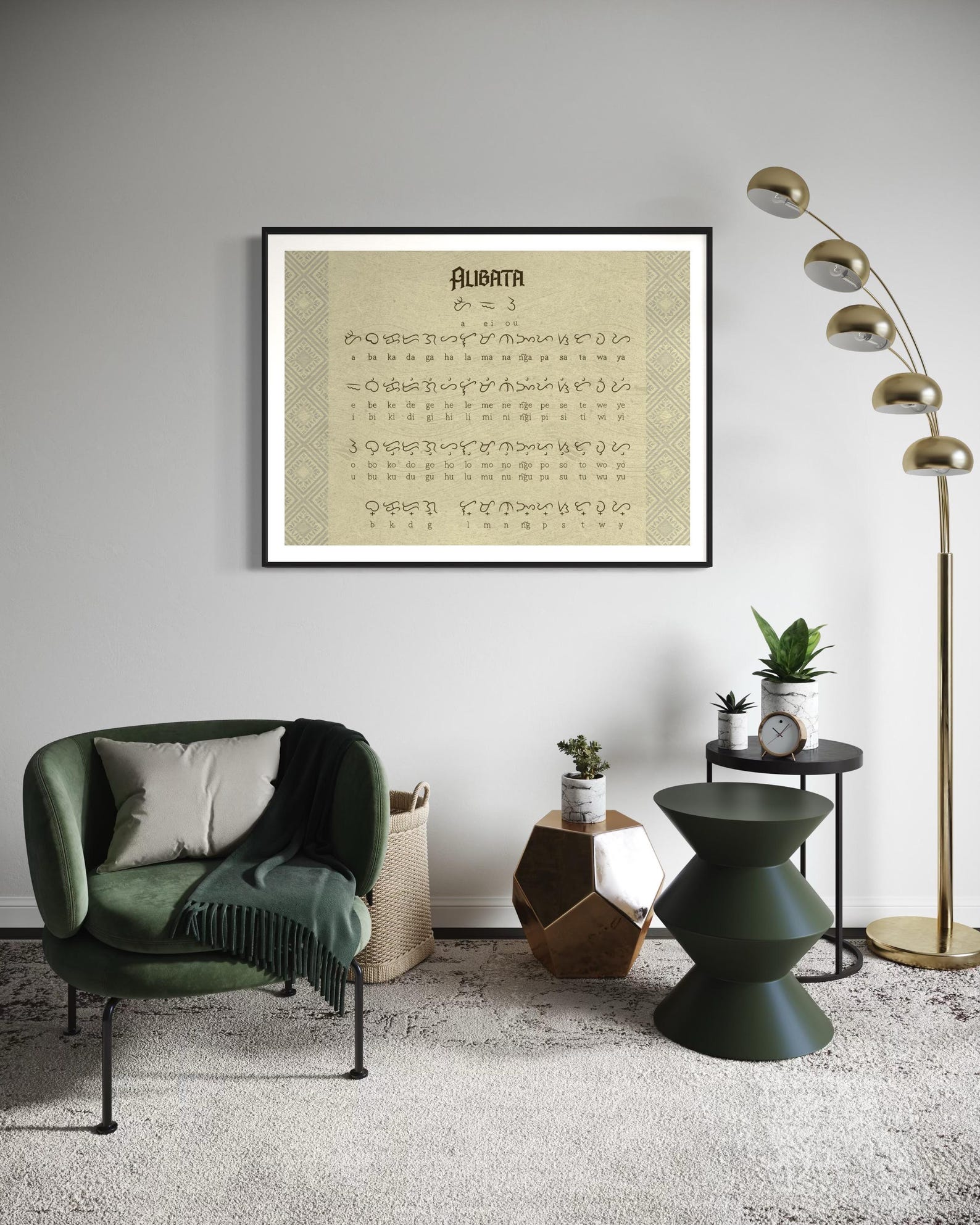 Filipino Baybayin Art, Philippines Poster, Pinoy Digital Donwload ...