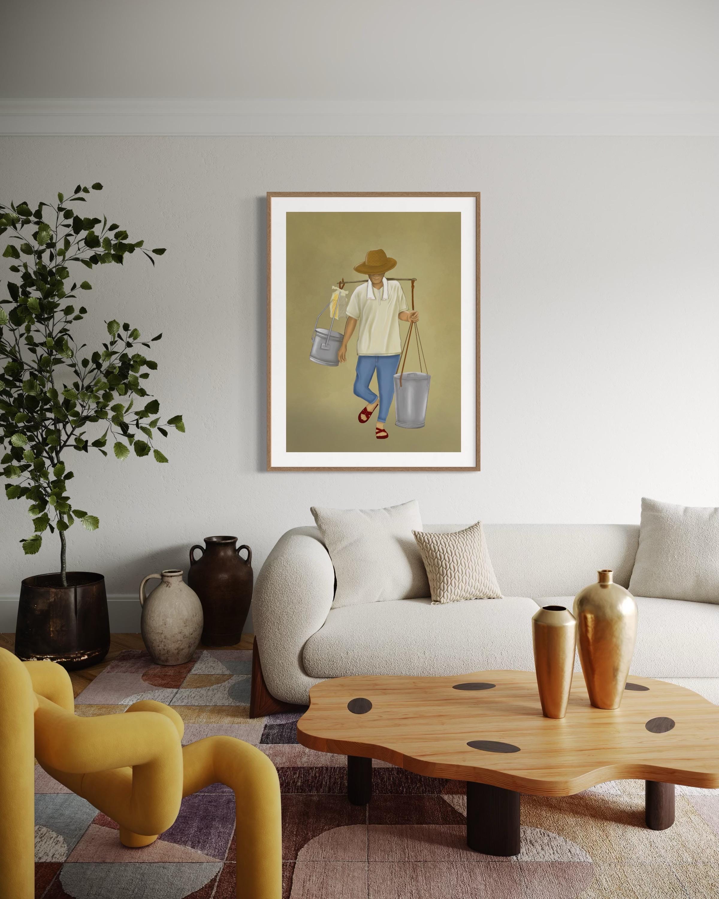 Magtataho, Taho, Filipino Wall Art, Filipino Wall Prints, Filipino ...
