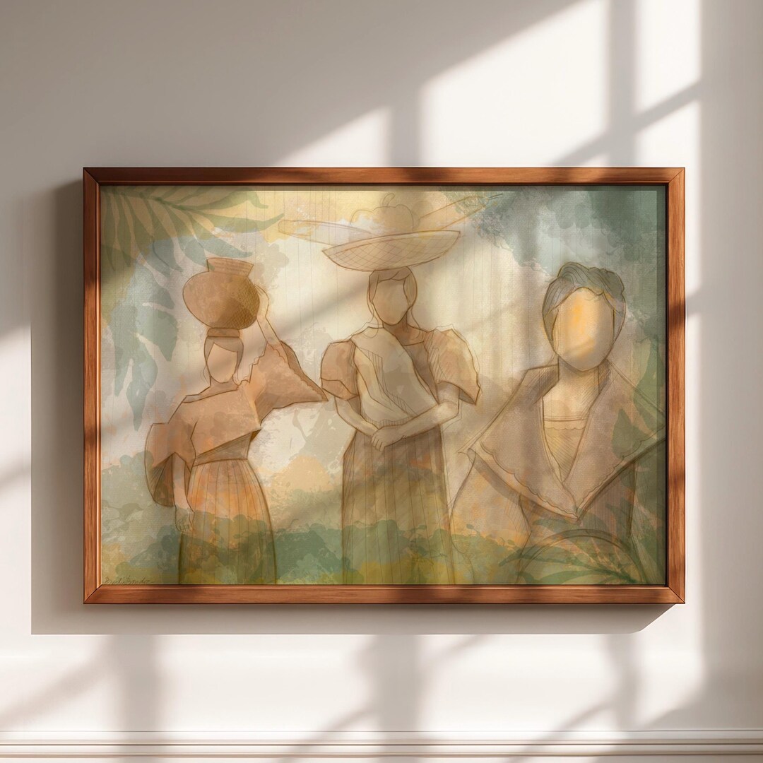 Philippines Poster, Filipino Culture Wall Art Decor, Filipino Heritage ...