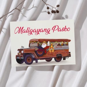 Filipino Holiday Card Maligayang Pasko Filipino Christmas Christmas ...