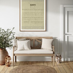 Filipino Baybayin Art, Philippines Poster, Pinoy Digital Donwload ...