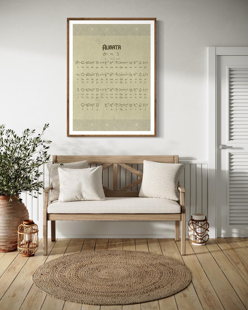 Filipino Baybayin Art, Philippines Poster, Pinoy Digital Donwload ...