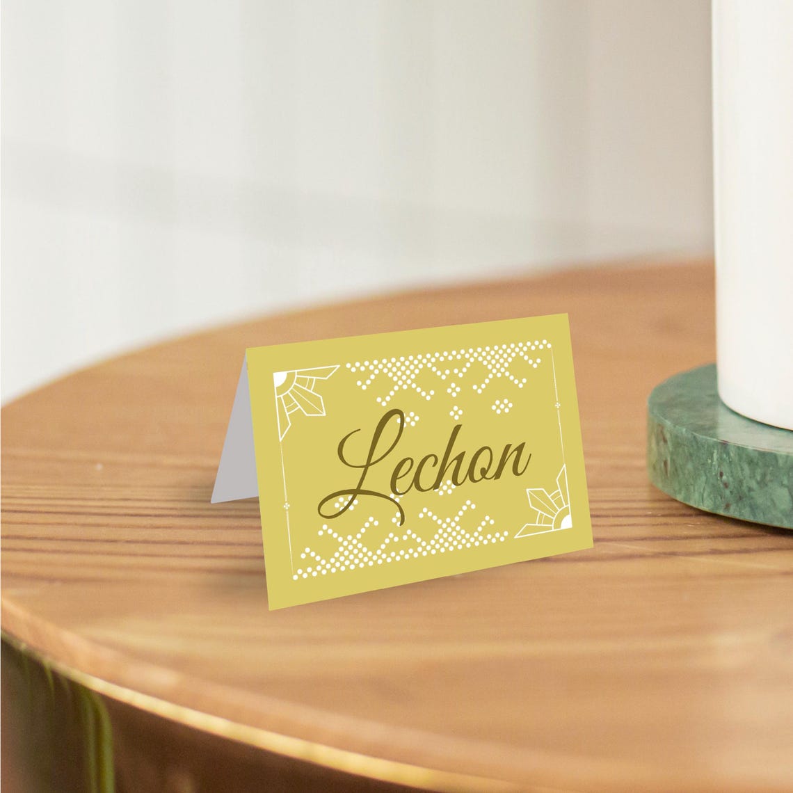 Editable Filipino Food Label , Filipino Party Label, Filipino Buffet ...