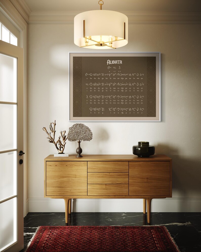 Filipino Baybayin Art, Philippines Poster, Pinoy Digital Donwload ...