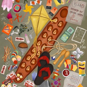 Laruang Pinoy Filipino Old Toys and Snacks Pinoy Childhood Philippine ...