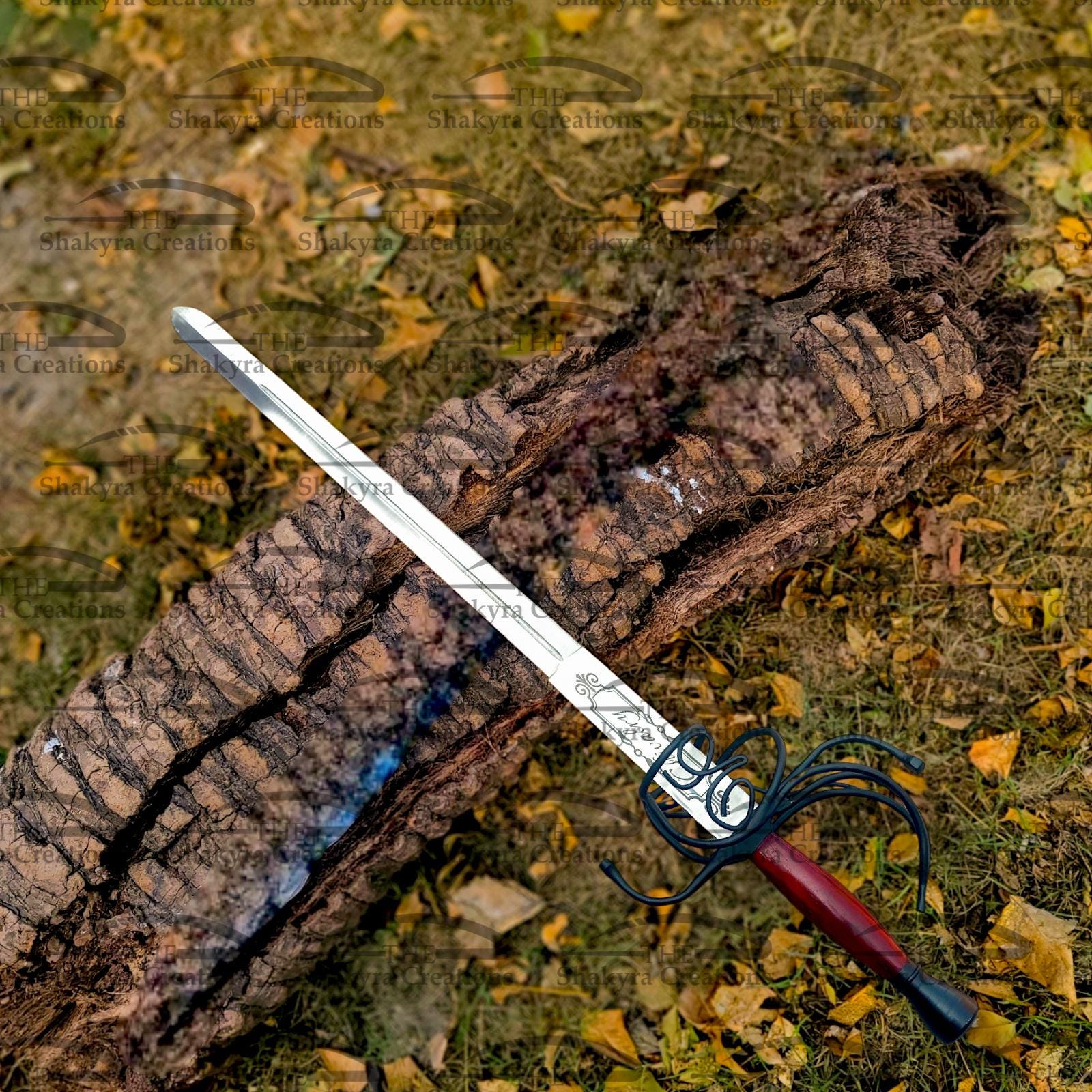 Handmade Medieval Rapier Sword Rapier Greek Sword, Ancient Greek Sword ...