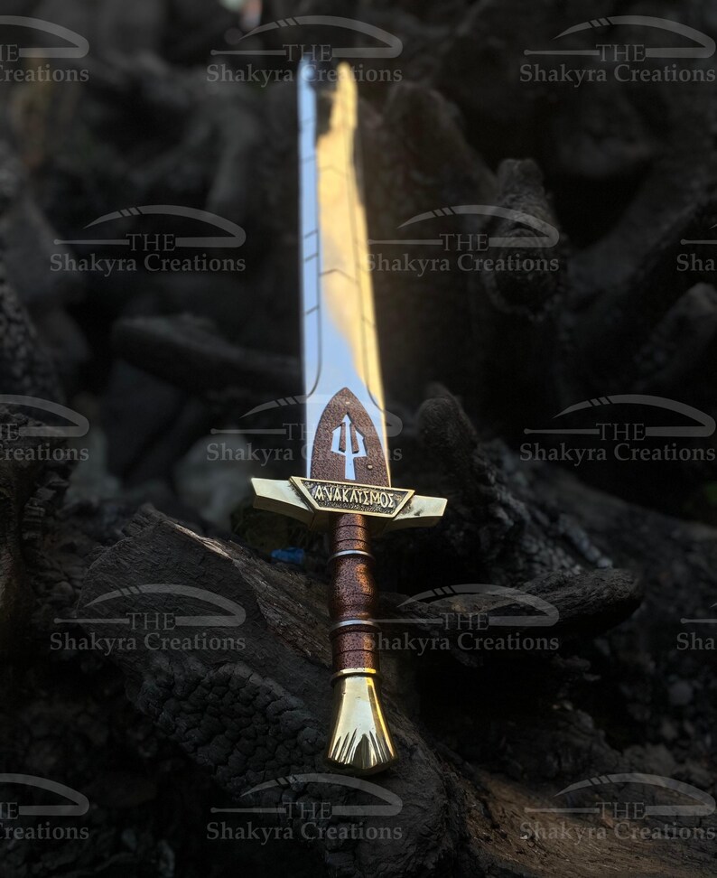 Percy Jackson Riptide Sword - Anaklusmos Carbon Steel Replica | Perfect ...