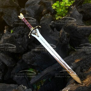 Hand-forged Conan Destroyer Sword: Authentic Atlantean Replica for Epic Cosplay, Ultimate Viking ...