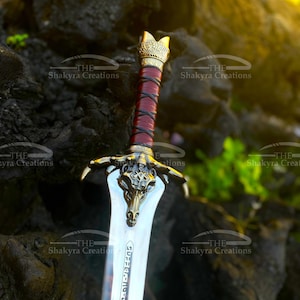 Hand-forged Conan Destroyer Sword: Authentic Atlantean Replica for Epic ...
