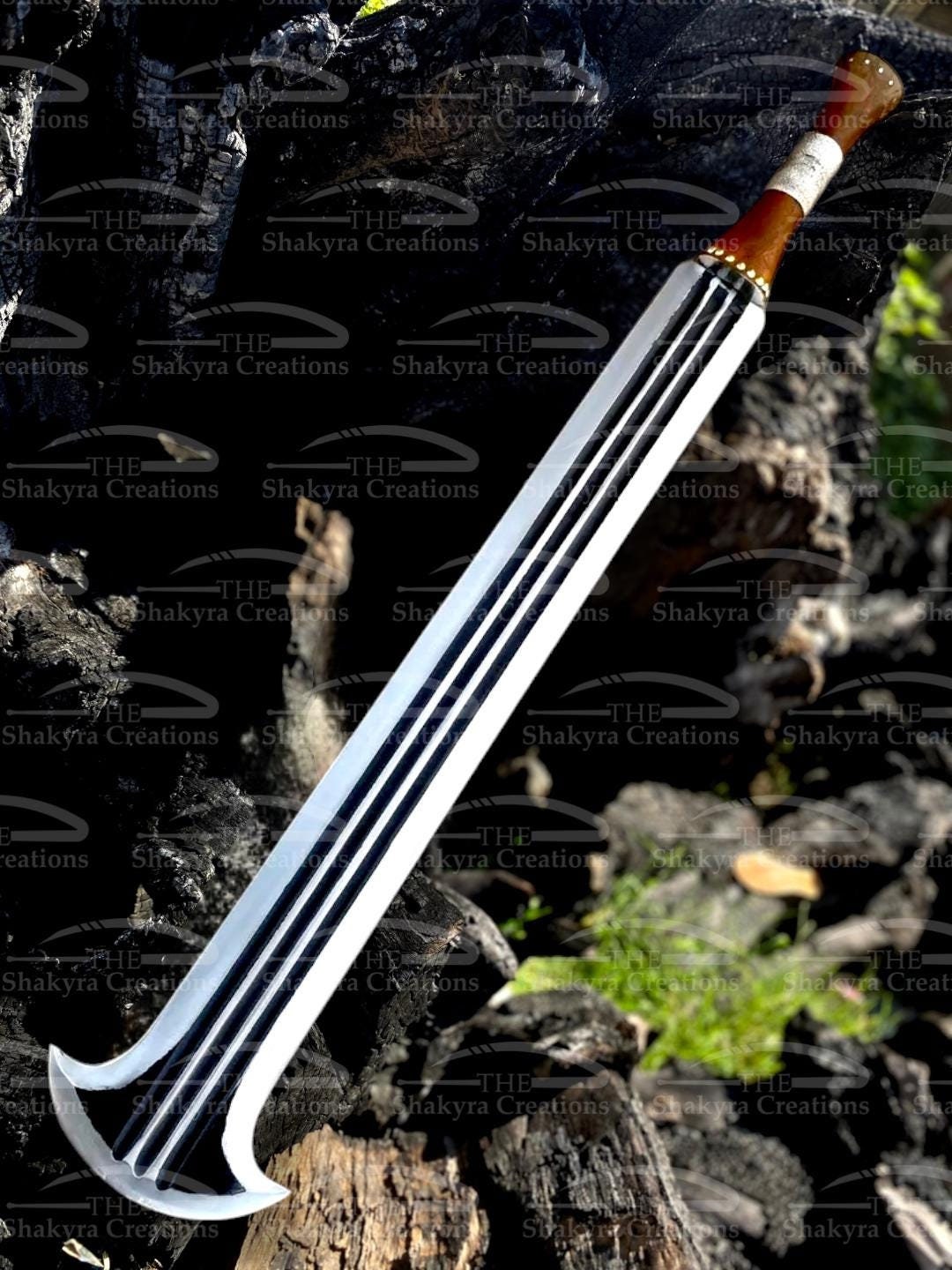 Handcrafted Konda Ikakalaka Sword With Carbon Steel Blade, Viking ...