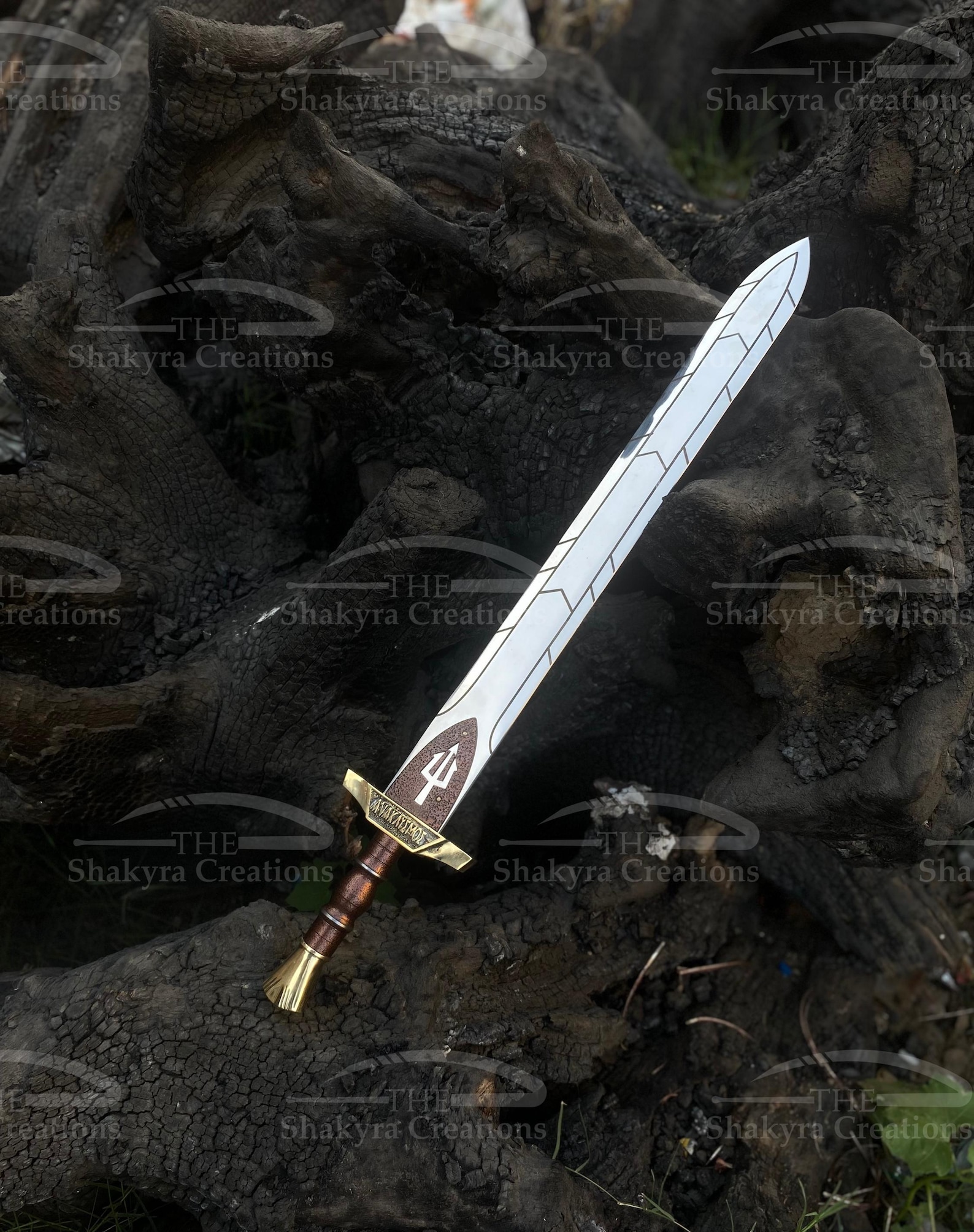 Percy Jackson Riptide Sword - Anaklusmos Carbon Steel Replica | Perfect ...