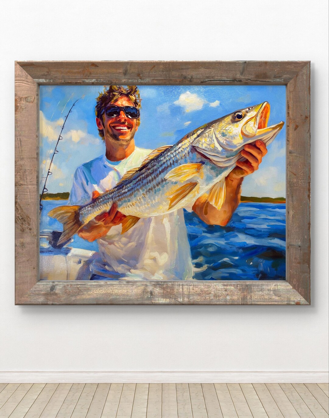 Custom Oil Painting Portrait From Photo on Canvas: Unique Memorial Gift ...