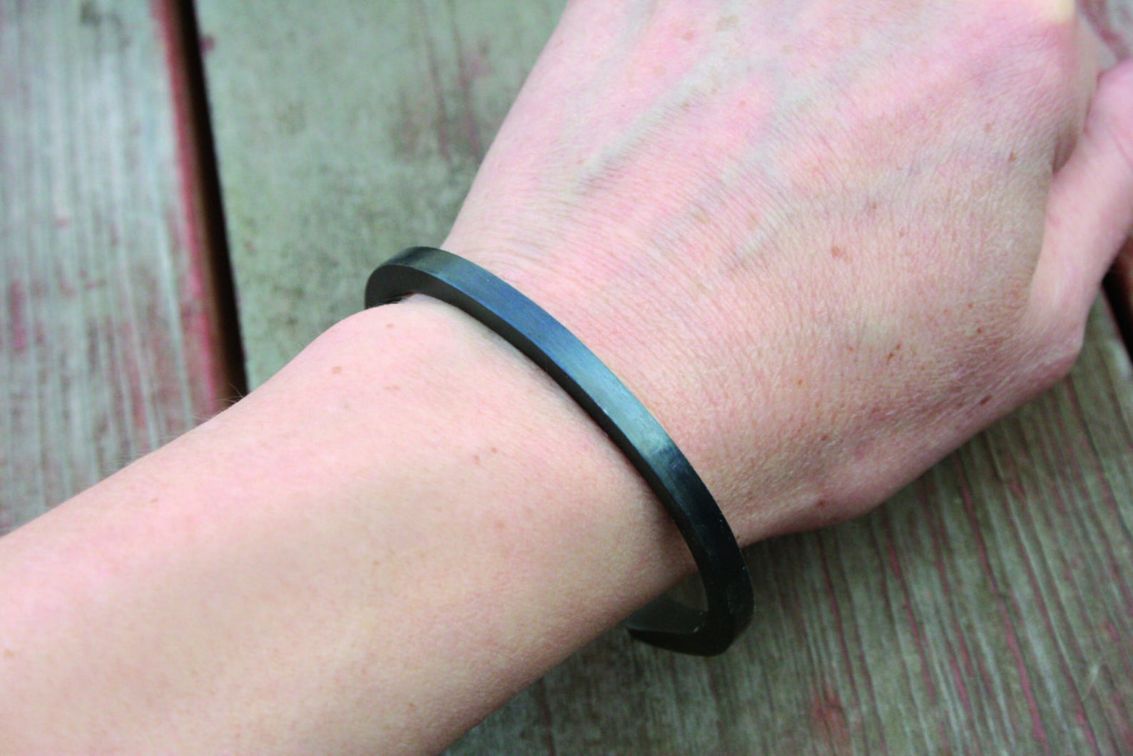 Hand Forged Iron Cuff Bracelet: Blacksmith Anvil Design - Etsy
