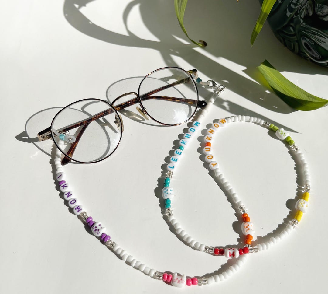 Stray Kids "lee Know" Inspired Glasses/sunglasses Chains - Etsy