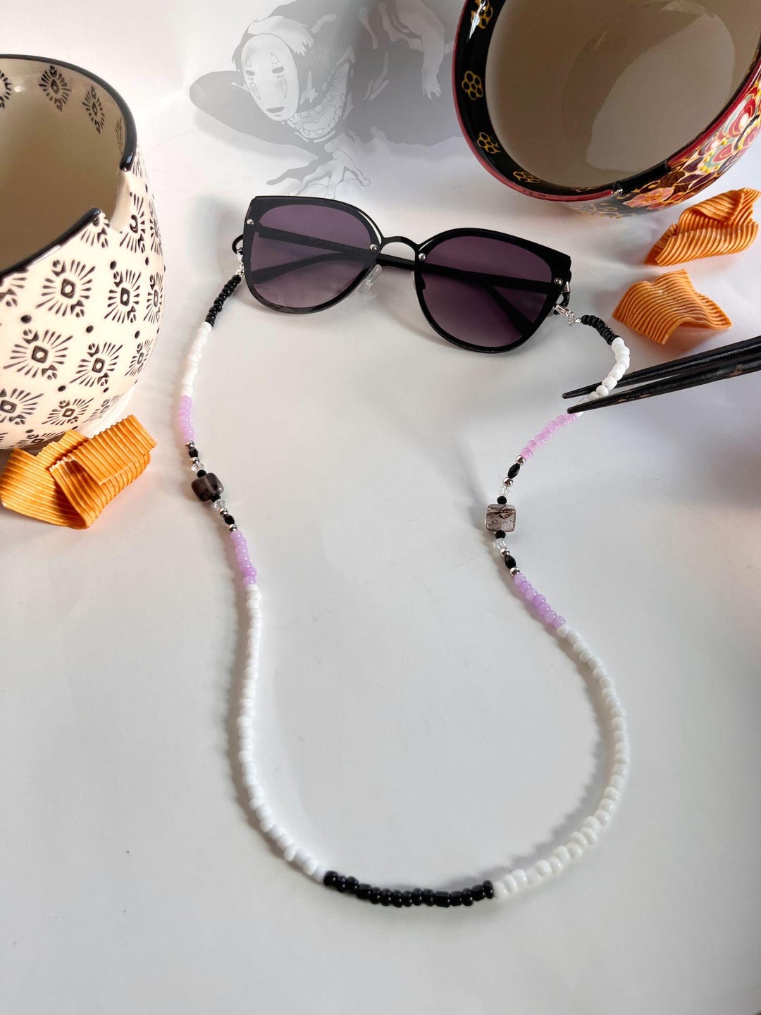 Studio Ghibli Spirited Away “no Face” Inspired Glasses/sunglasses ...