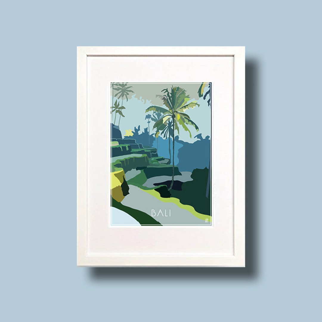 Bali A4 Art Print - Etsy
