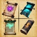 Enchanted Scrolls Clipart – Magical Ancient Scrolls With Mystical ...