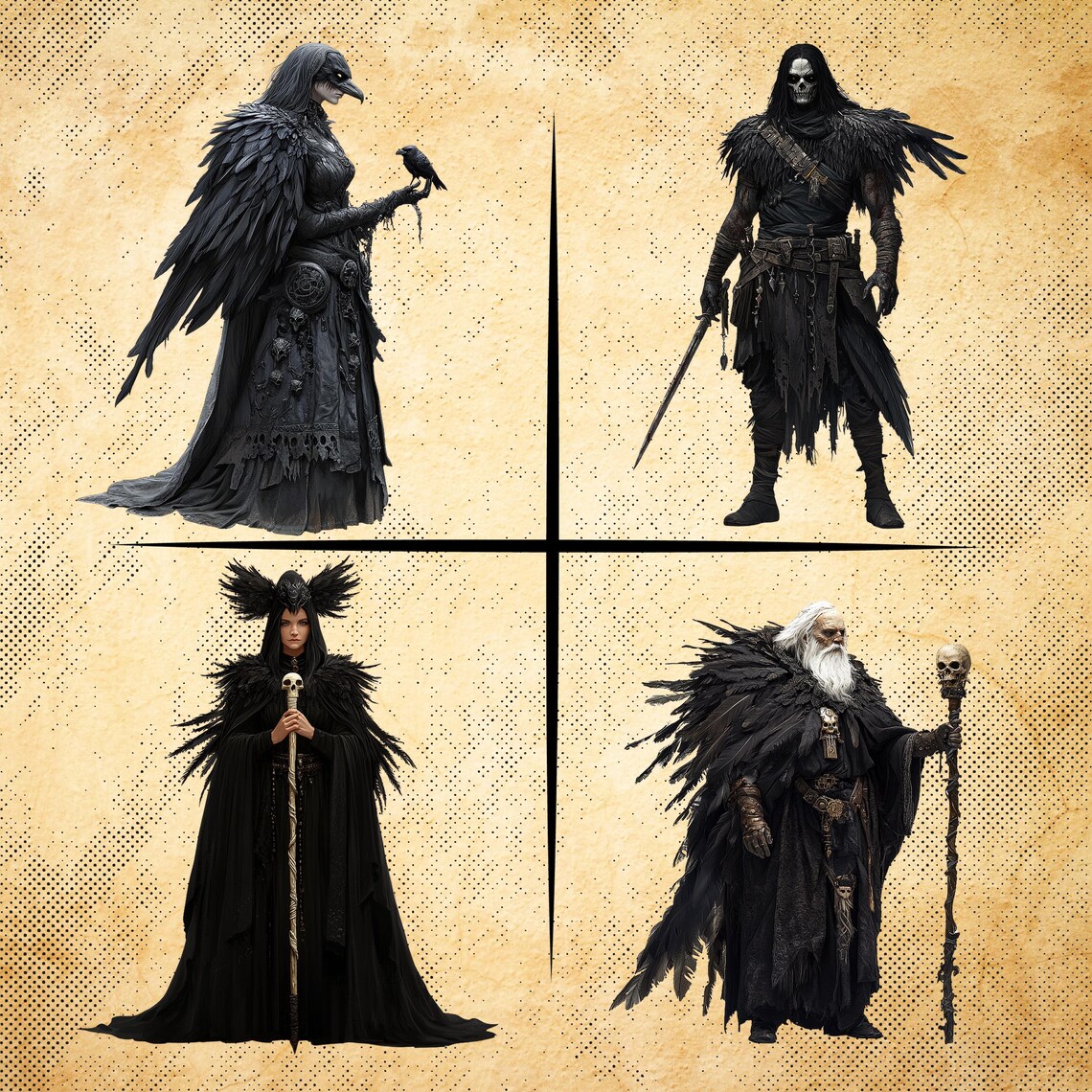 Raven Shamans – Mystics in Feathered Robes and Ritual Darkness ...