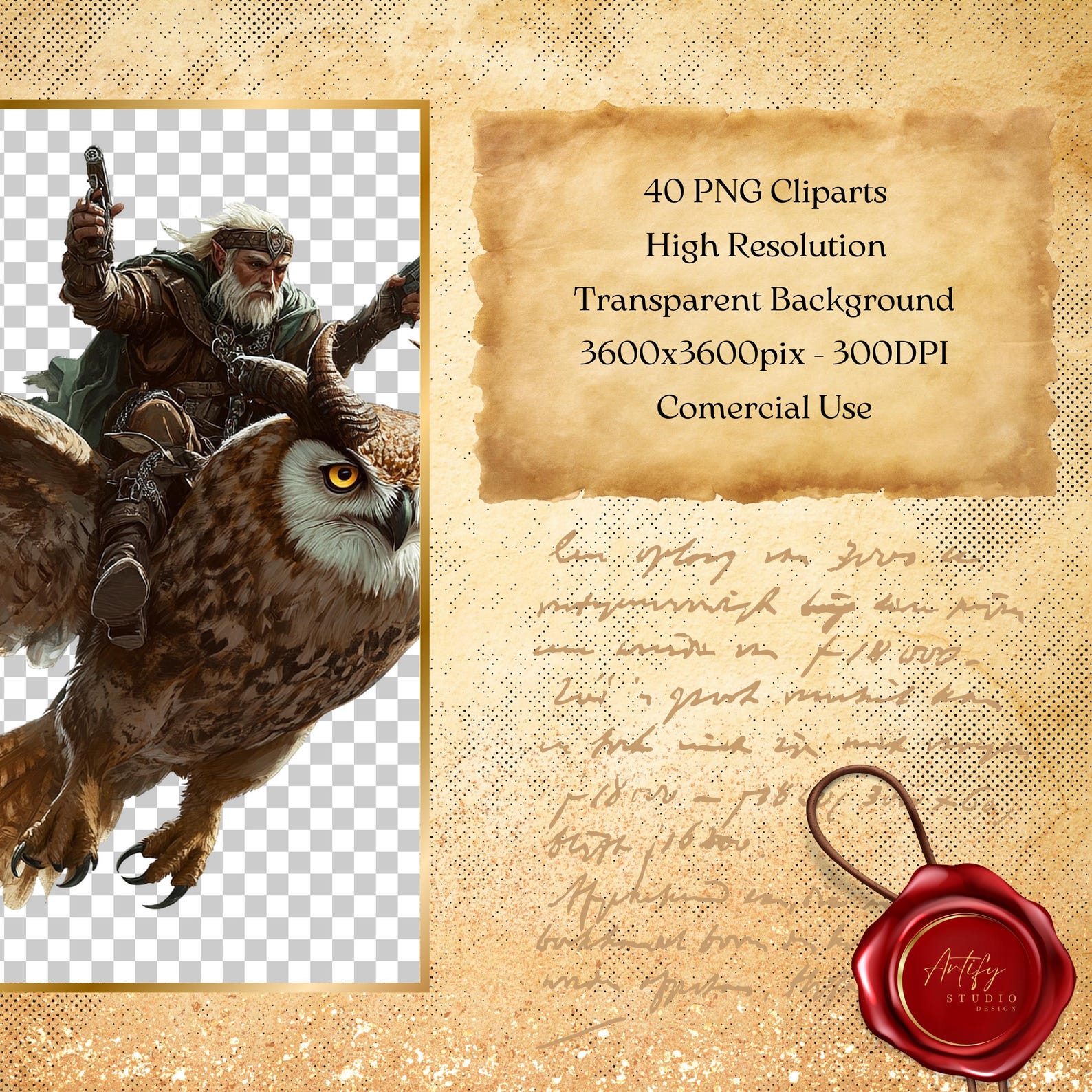 40 Beast Riders – Legendary Warriors on Mighty Creatures , Transparent ...