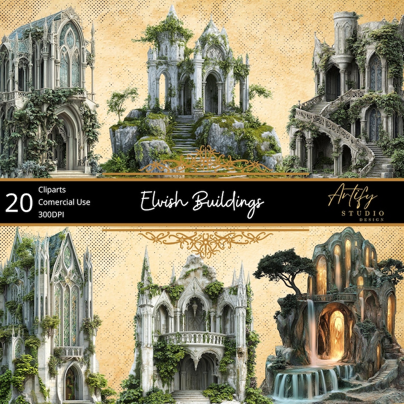 Elvish Buildings – Elegant Architecture From the Realm of Elves ...