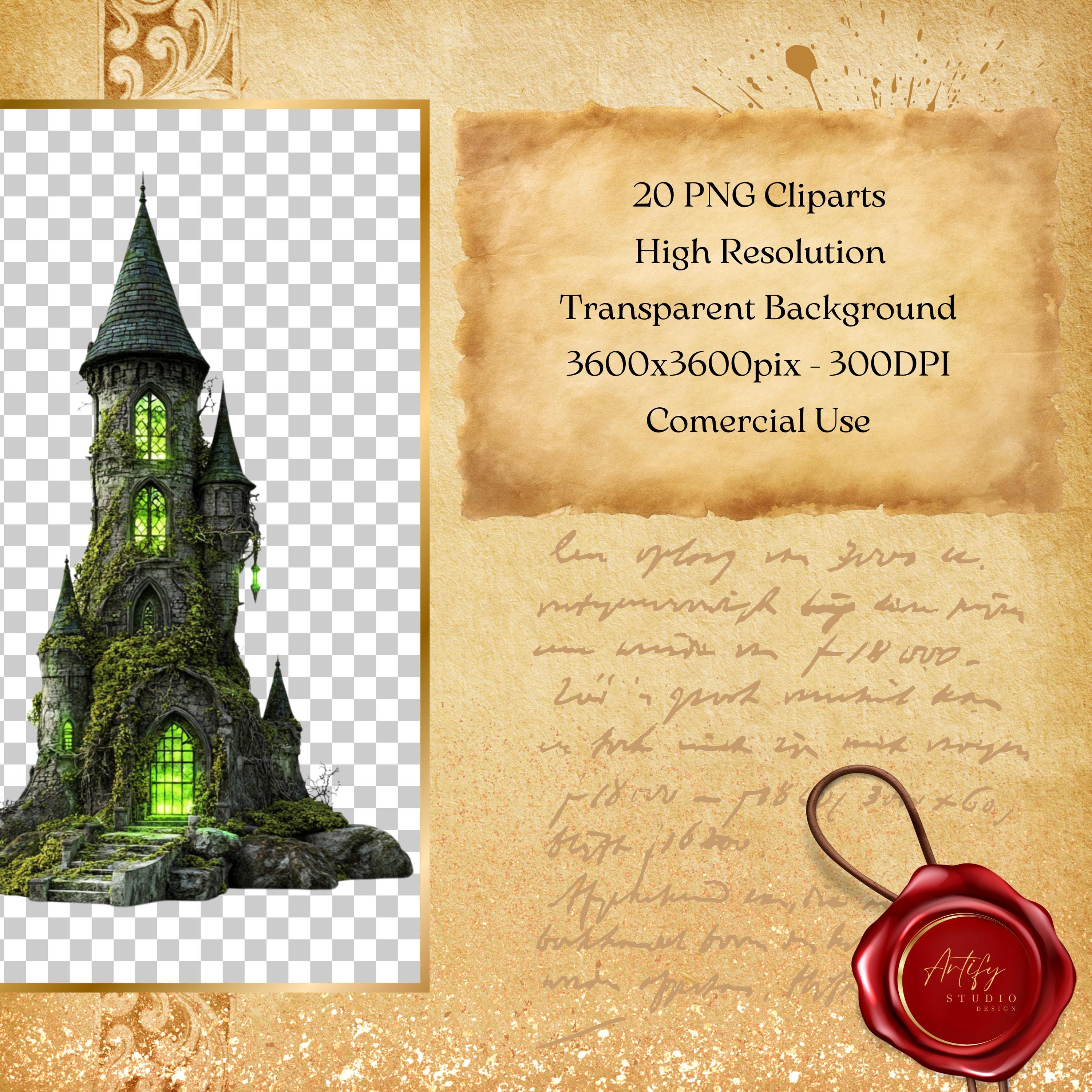 Wizard Towers RPG Cliparts, Commercial Use, Dnd, RPG , PNG, Collection ...