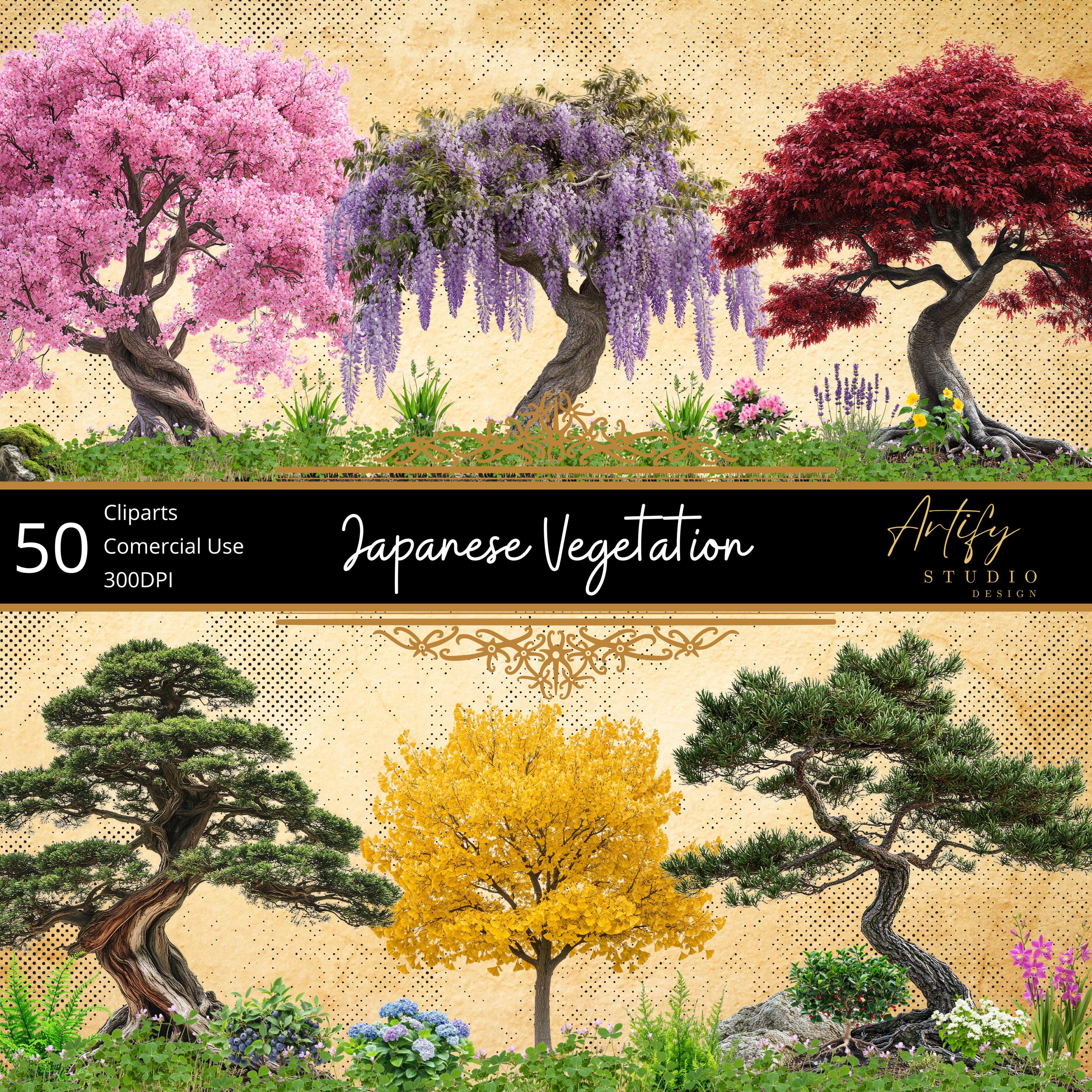 Japanese Vegetation – 50 High-quality Plants and Trees From Japan ...