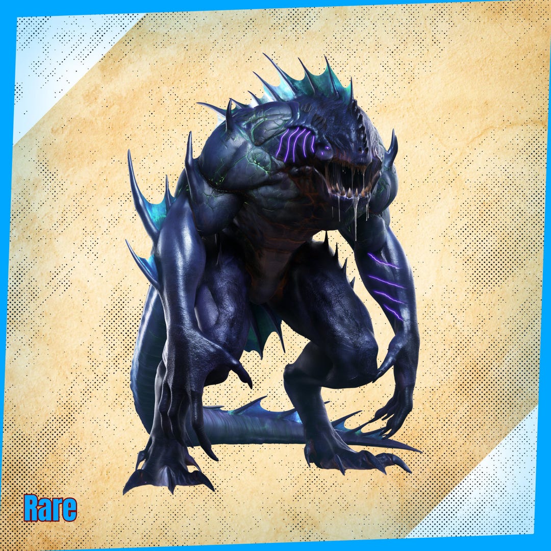 Brine – Deepwater Predator , Rare Fantasy Enemy Clipart , DND Artwork ...