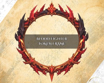 Gold Paladin Token Frame – Digital Border for Dnd or Anything Game ...