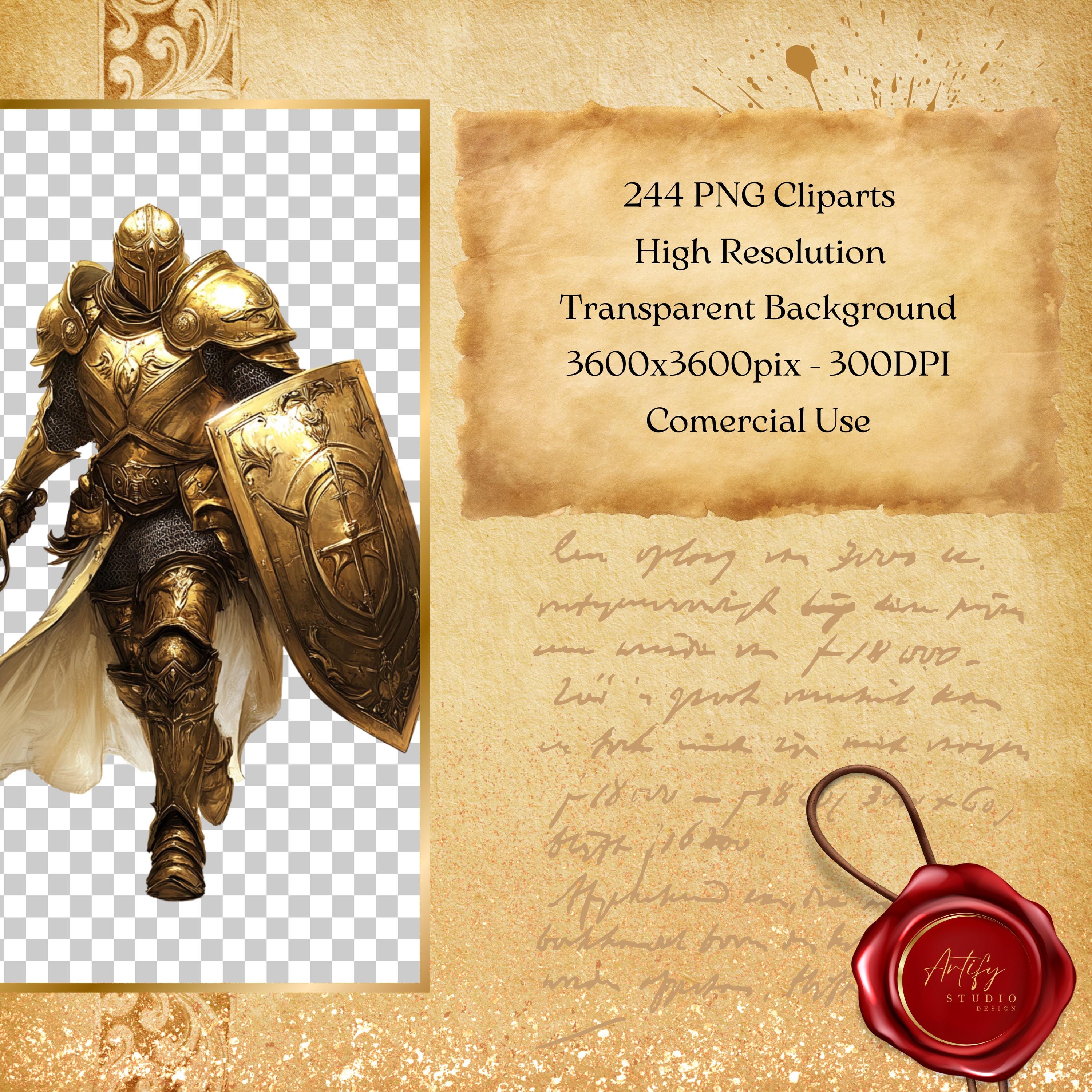 RPG Fantasy Class Big Bundle - 12 Clip Art Packs , 244 Pngs for Your ...
