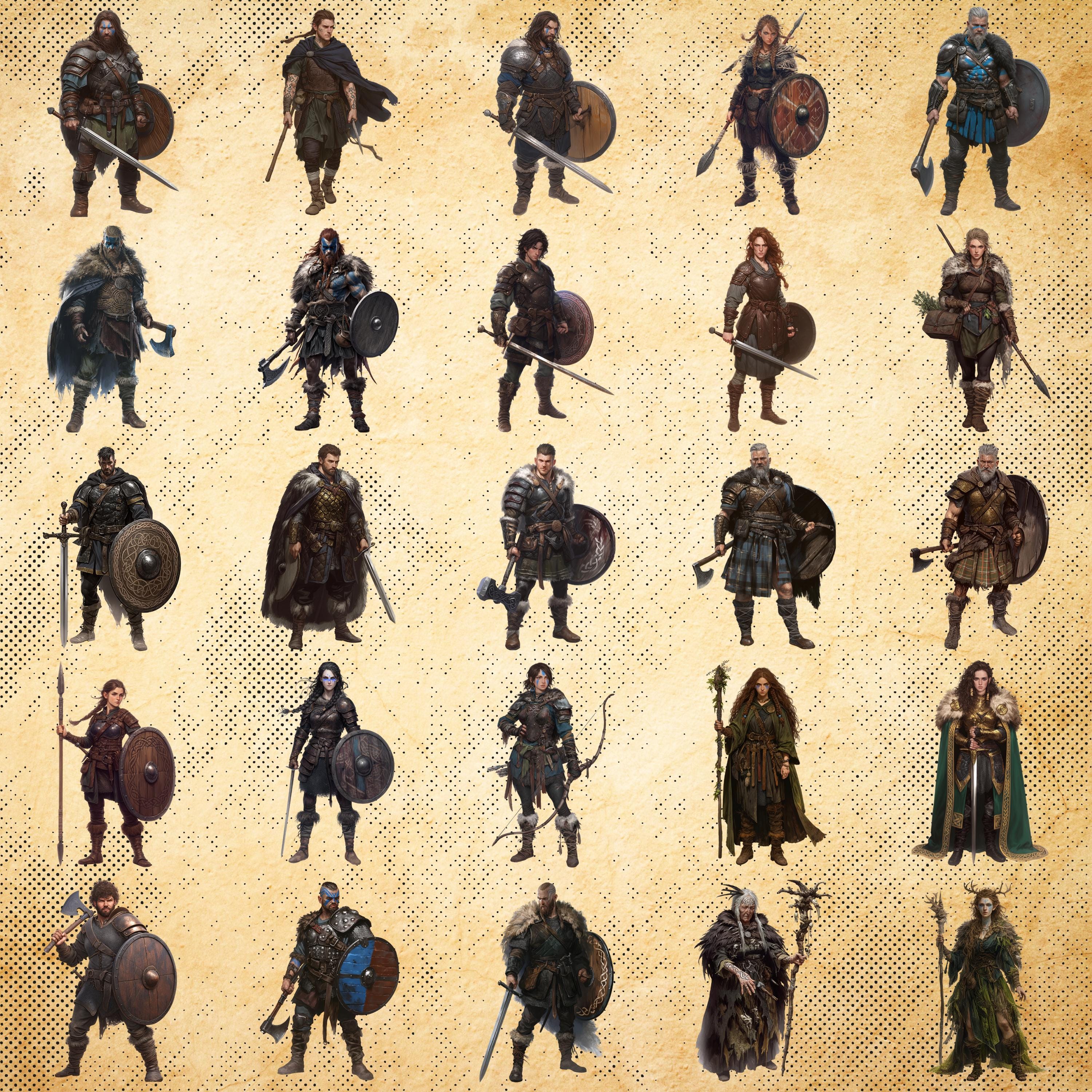 Celtic Warriors – 29 Fierce Fighters Inspired by Ancient Celtic Lore ...