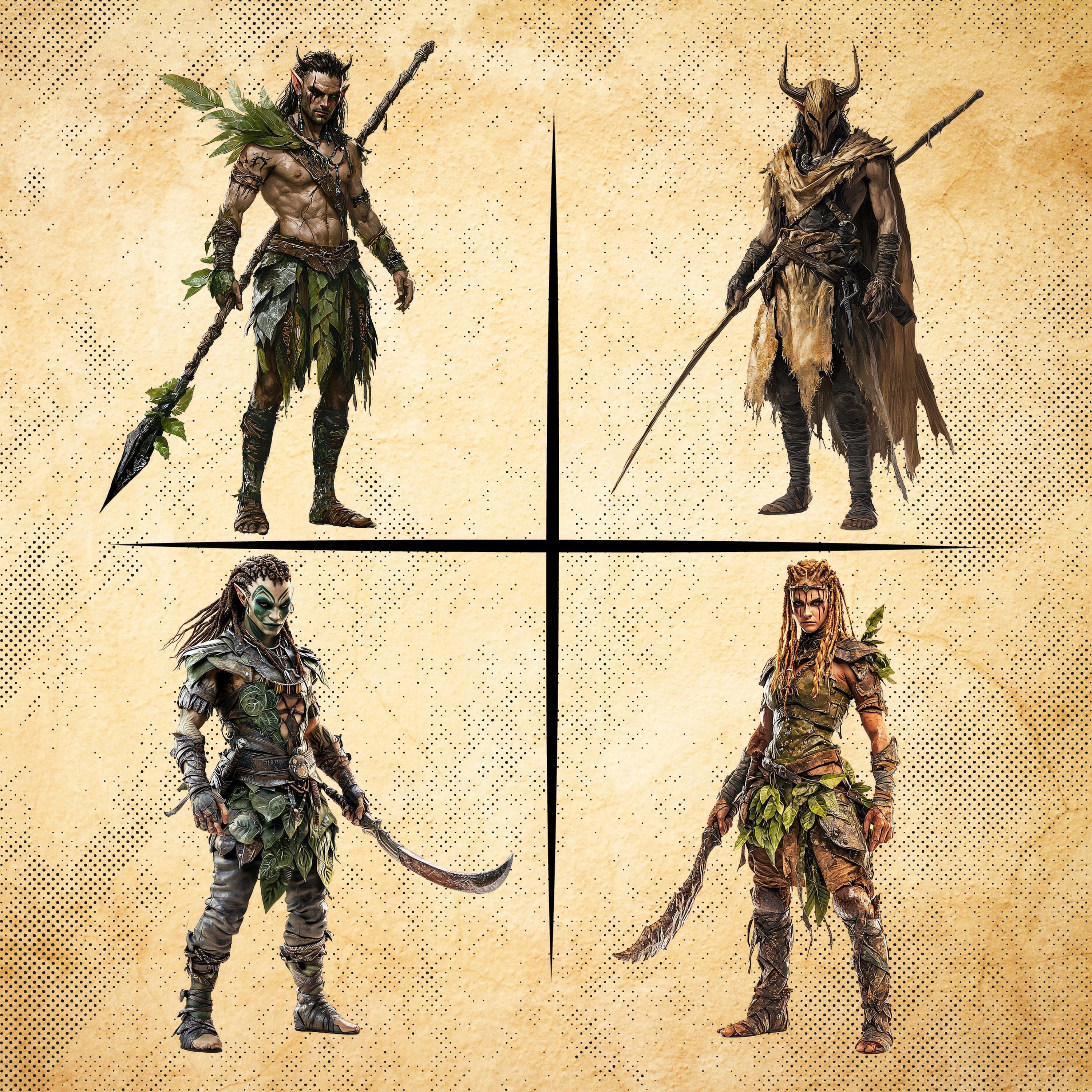 Wild Elves – Mystical Forest Guardians With an Untamed Spirit , Fantasy ...