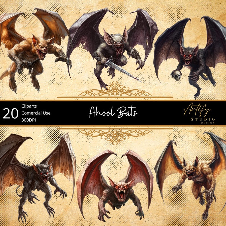 Ahool Bats – Legendary Creatures of the Night , Fantasy DND ...