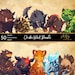 Chibi Wild Beasts – 50 Adorable yet Fierce Creatures , Transparent ...