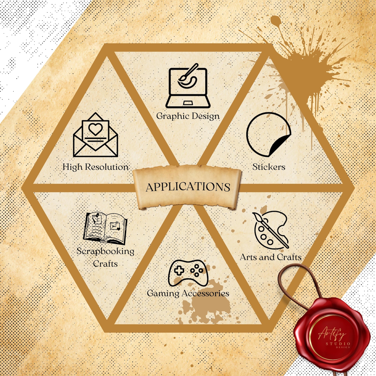 Cursed Warlock Token Frame – Digital Border for Dnd or Anything Game ...