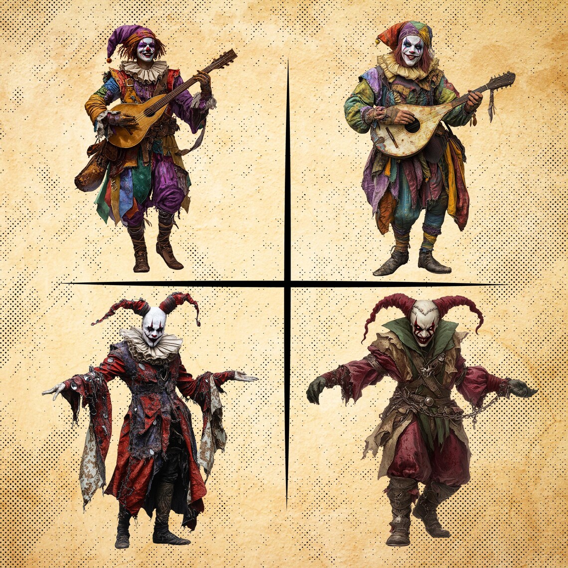 Medieval Jesters – Dark Masters of Juggling Tricks and Mysterious ...