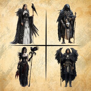 Raven Shamans – Mystics in Feathered Robes and Ritual Darkness ...