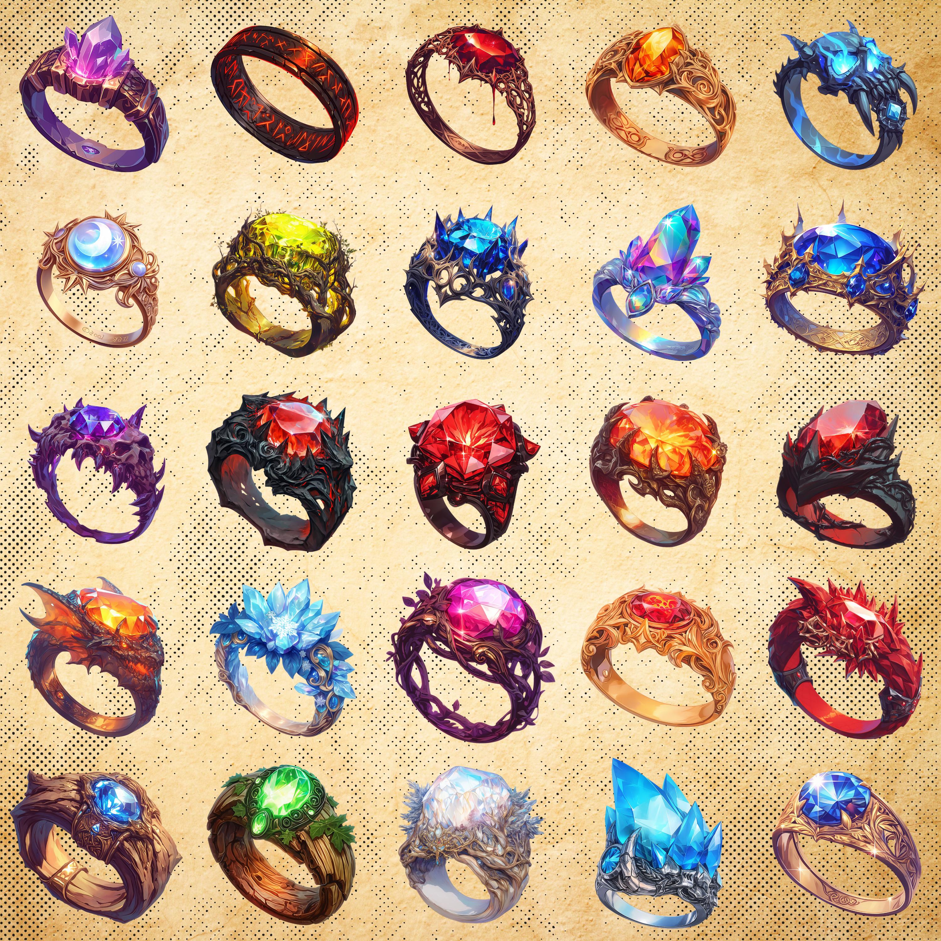 Fantasy Magic Rings – Mysterious and Powerful Artifacts of the Fantasy ...