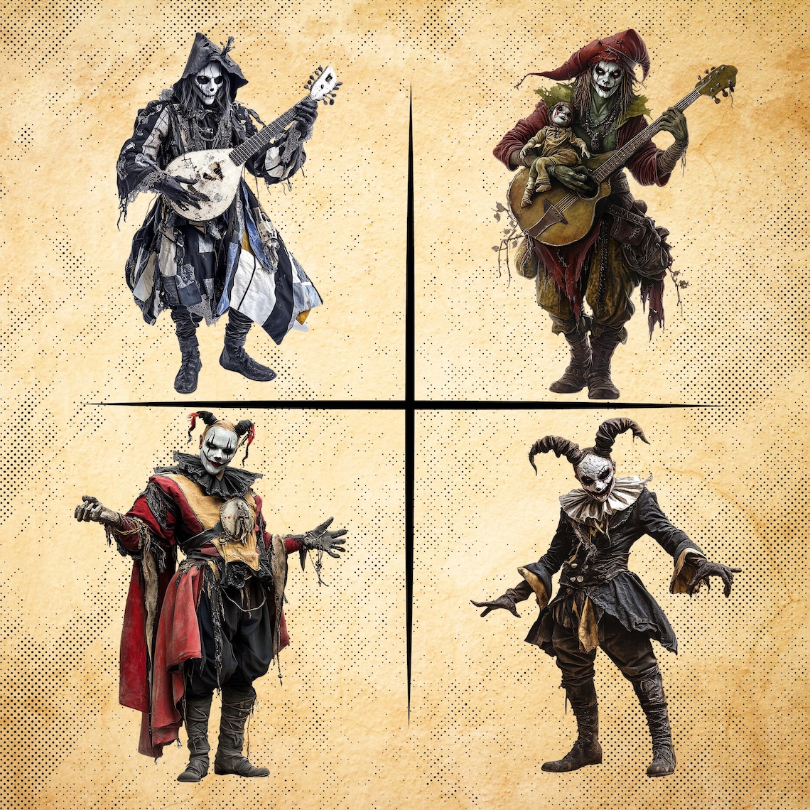Medieval Jesters – Dark Masters of Juggling Tricks and Mysterious ...
