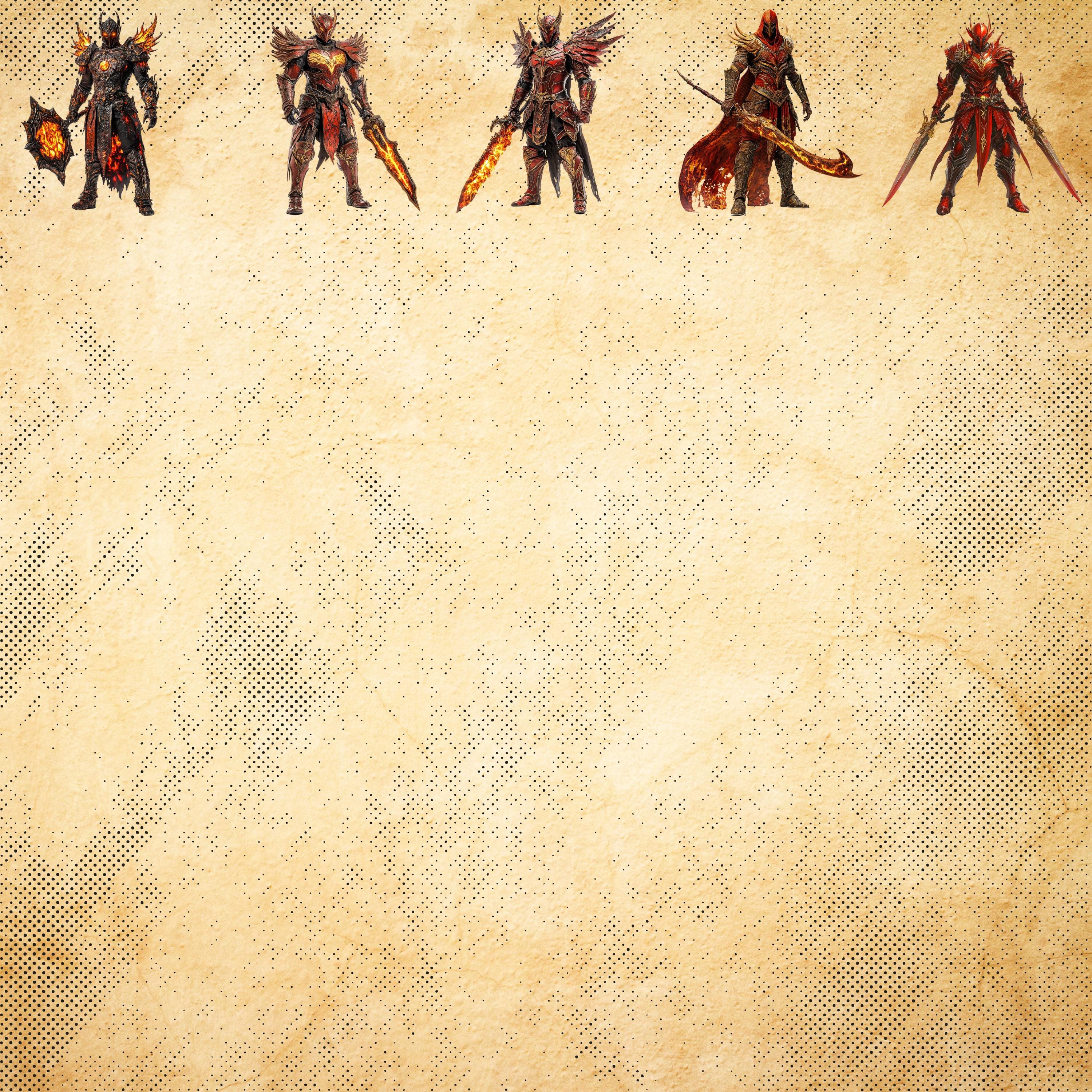 Phoenix Warriors – Heroes in Fiery Phoenix-inspired Armor , Fantasy ...