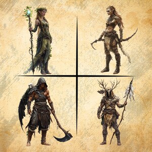 Wild Elves – Mystical Forest Guardians With an Untamed Spirit , Fantasy ...