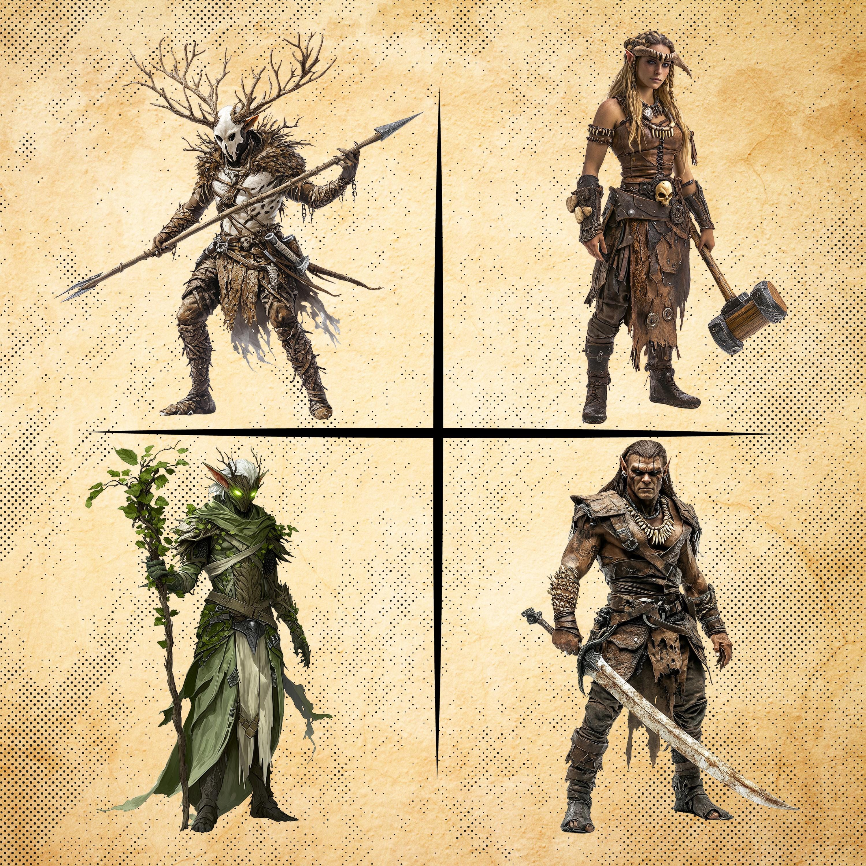 Wild Elves – Mystical Forest Guardians With an Untamed Spirit , Fantasy ...