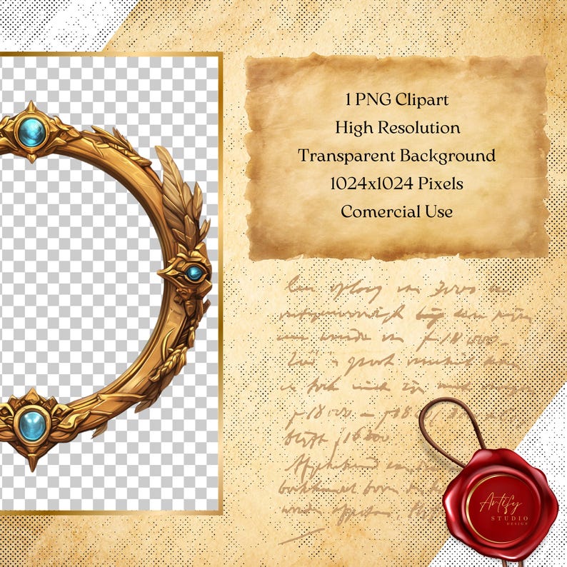Holy Paladin Game Token Border – Digital Border for Dnd or Anything ...